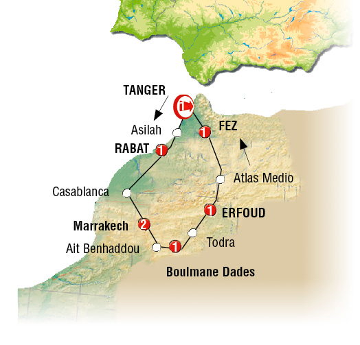 Marruecos, Tanger, Tanger - PJR International Travel